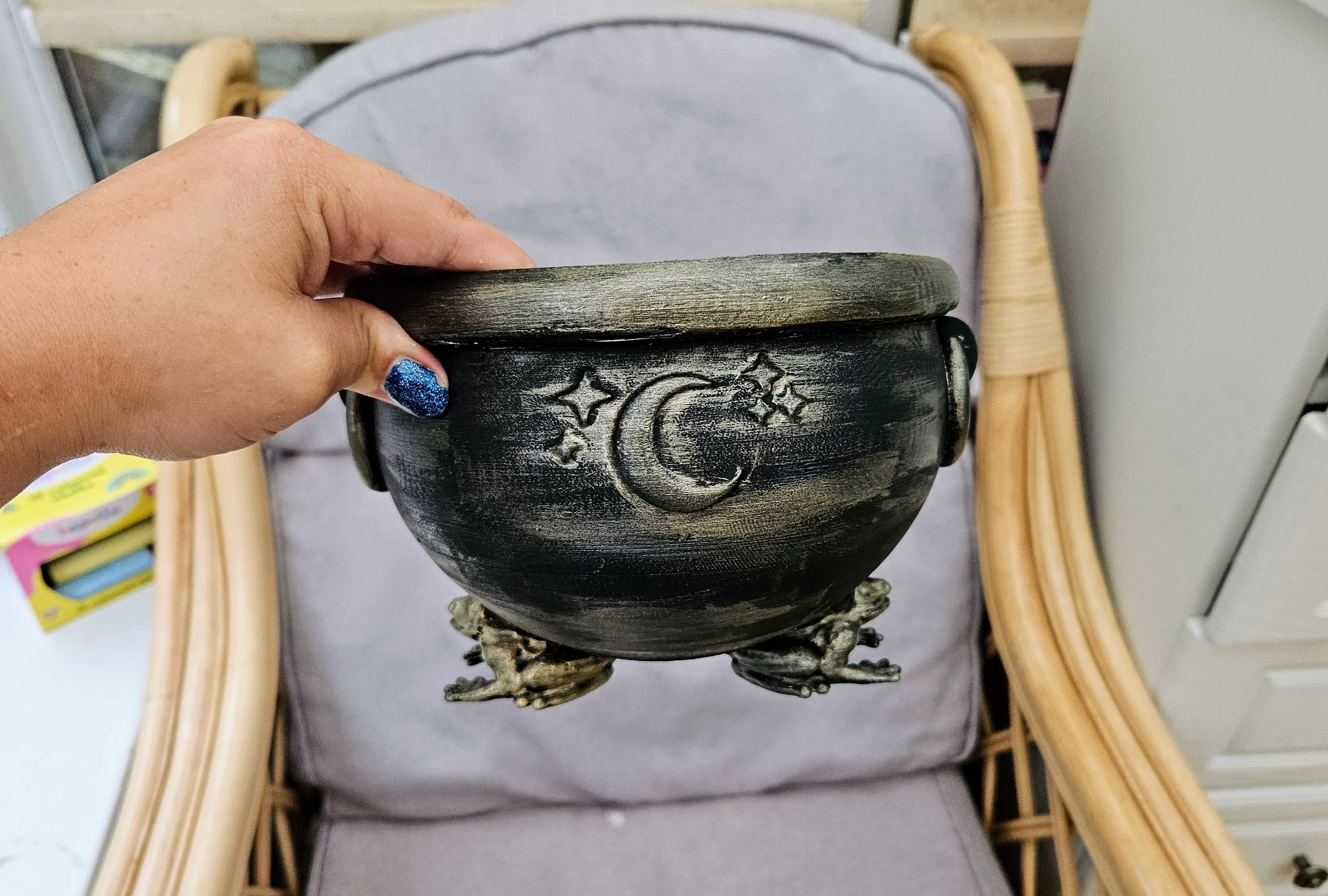 Digital Art STL Download - halloween cauldron bowl table decorby ...