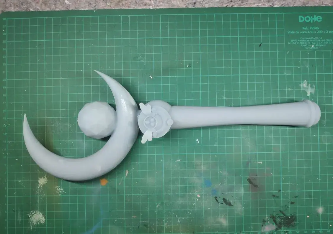 Cosplay STL Download - El Cetro Lunar "Moon Stick" / Sailor Moonby ...