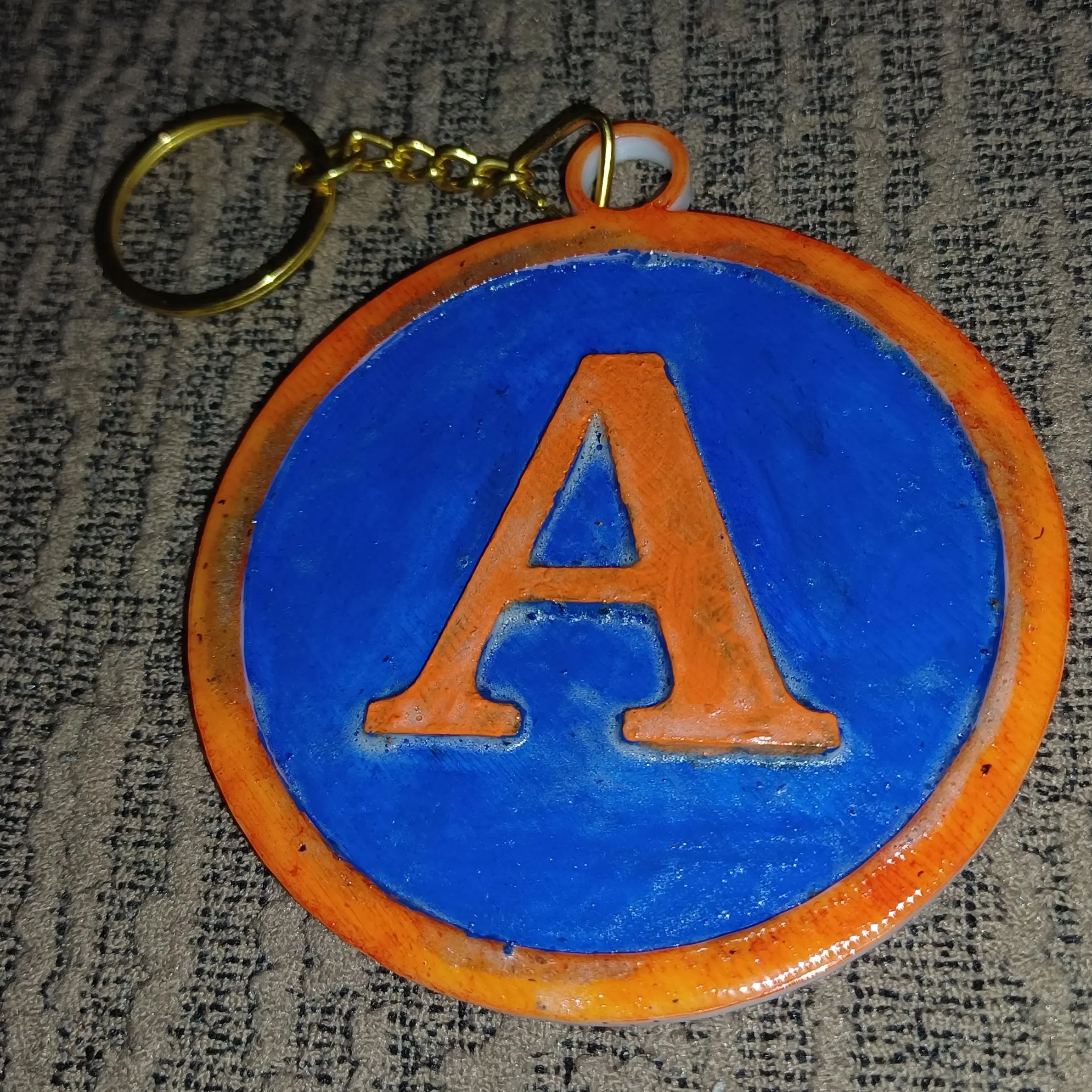 3D Printer Files | 3MF File | A Keychain - Name Initial Decoration ...