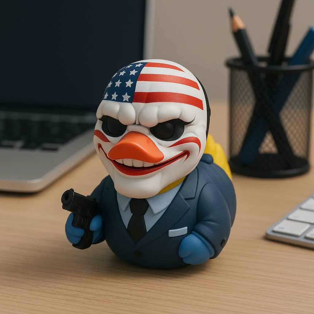 Other STL Download - Rubber Duck - Dallas mask - Payday - 3d printby ...