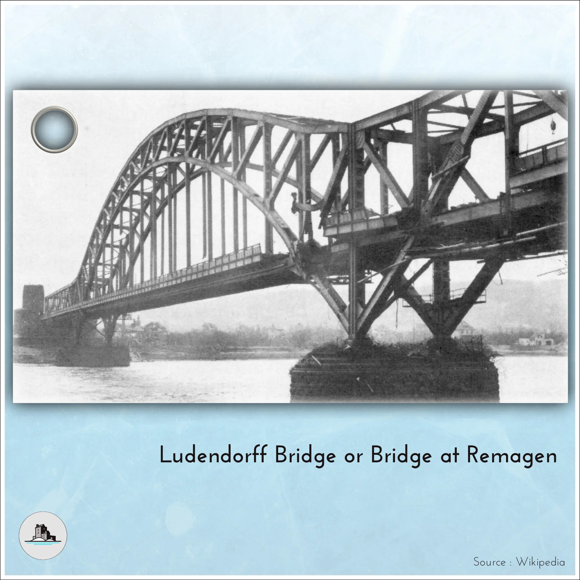 Props & Terrain STL Download - Remagen or Ludendorff Bridge (Rhine ...
