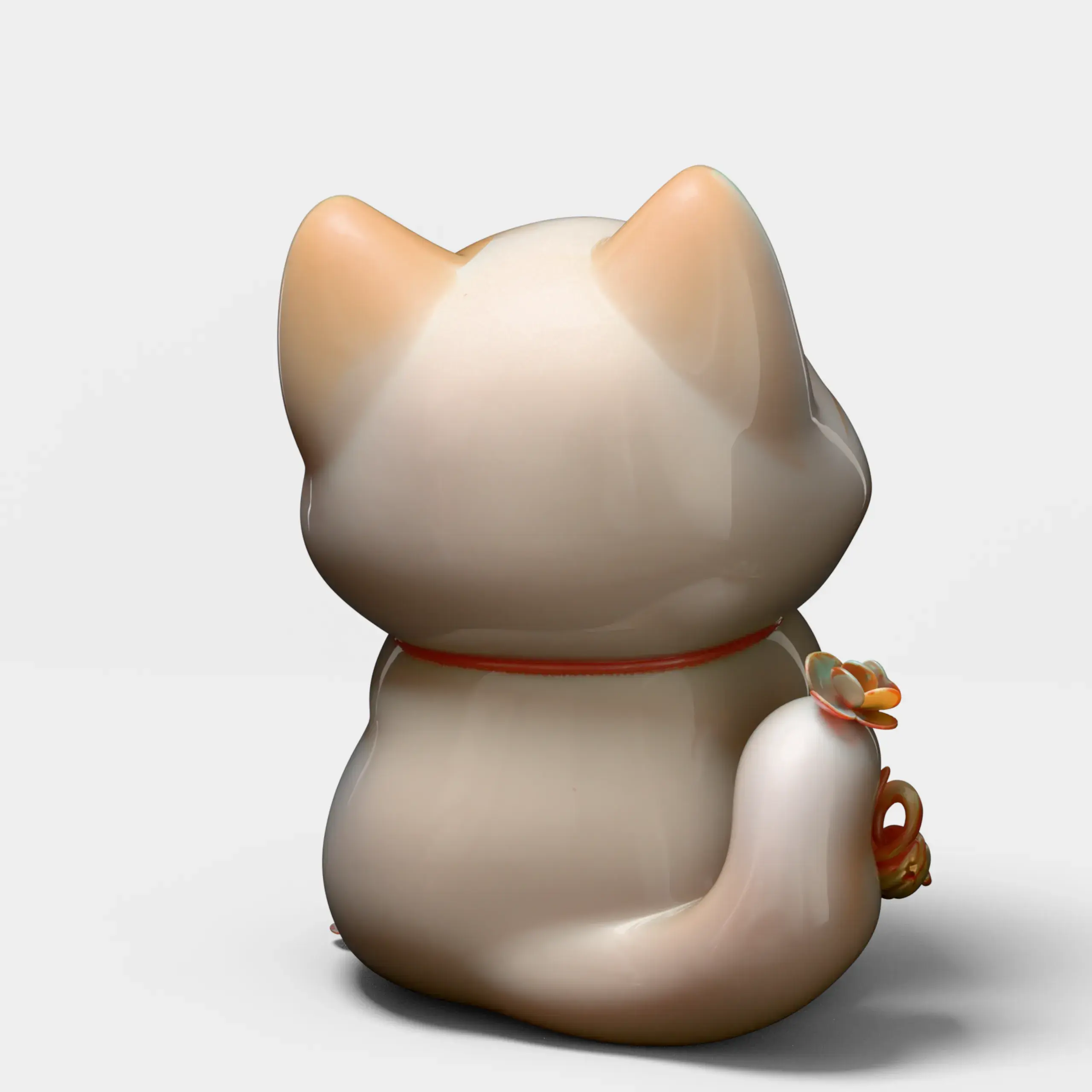 3D Printer Files | 3MF File | Cute Chinese Cat | Creality Cloud