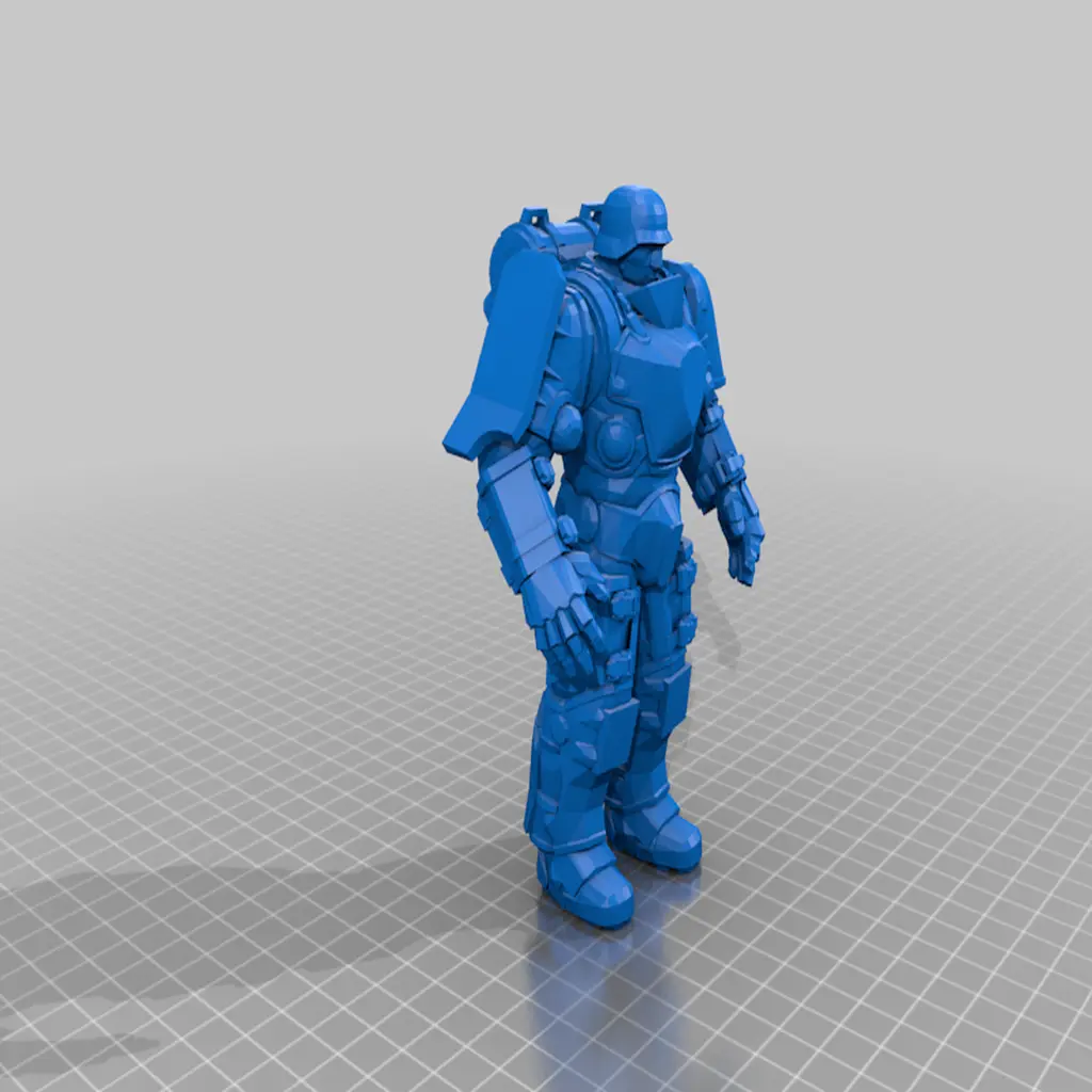Free Other STL Download - dieselpunk super soldier - t modelby SMT_M 🦊