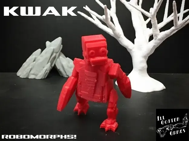 3D Printer Files | 3MF File | Kwak (RoboMorph) | Creality Cloud