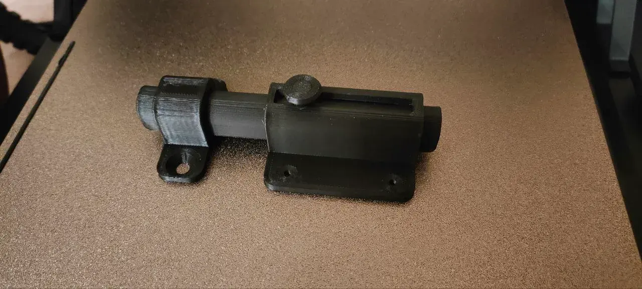 3D Printer Files | 3MF File | Sliding bolt latch | Creality Cloud