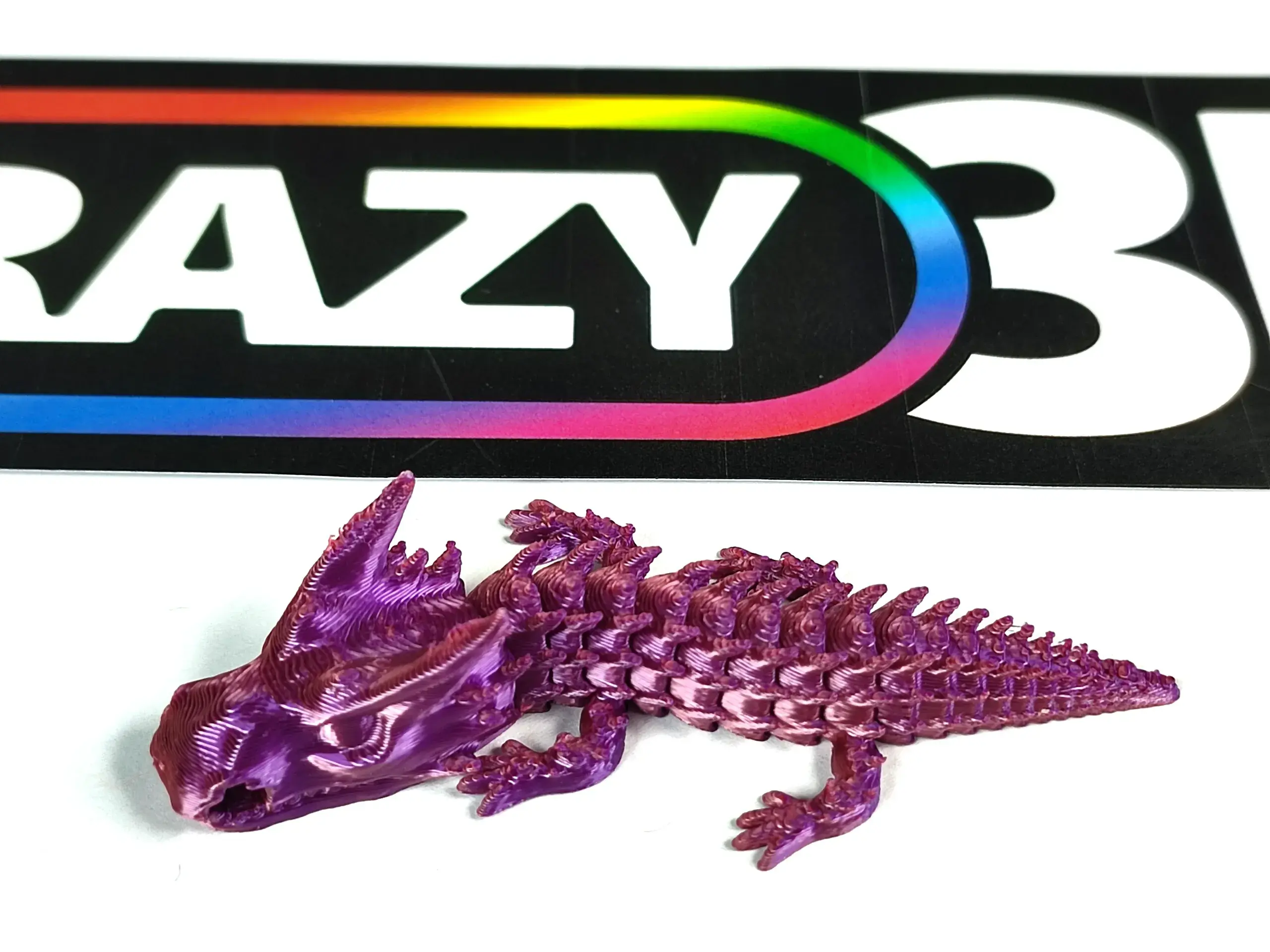 Other STL Download - Ultra articulated Dragon - baby (normal + keychain ...