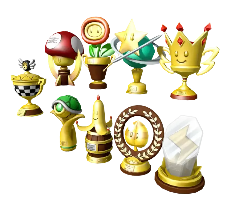 3D Printer Files | 3MF File | Mario Trophy Collection I | Creality Cloud