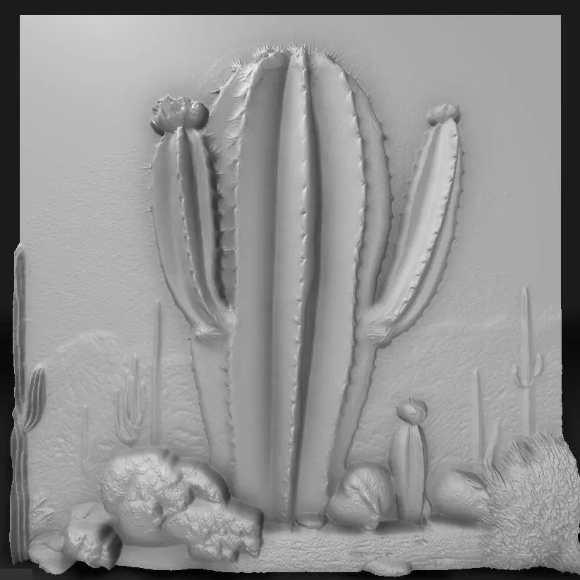 3D Printer Files | 3MF File | cactus plant | Creality Cloud