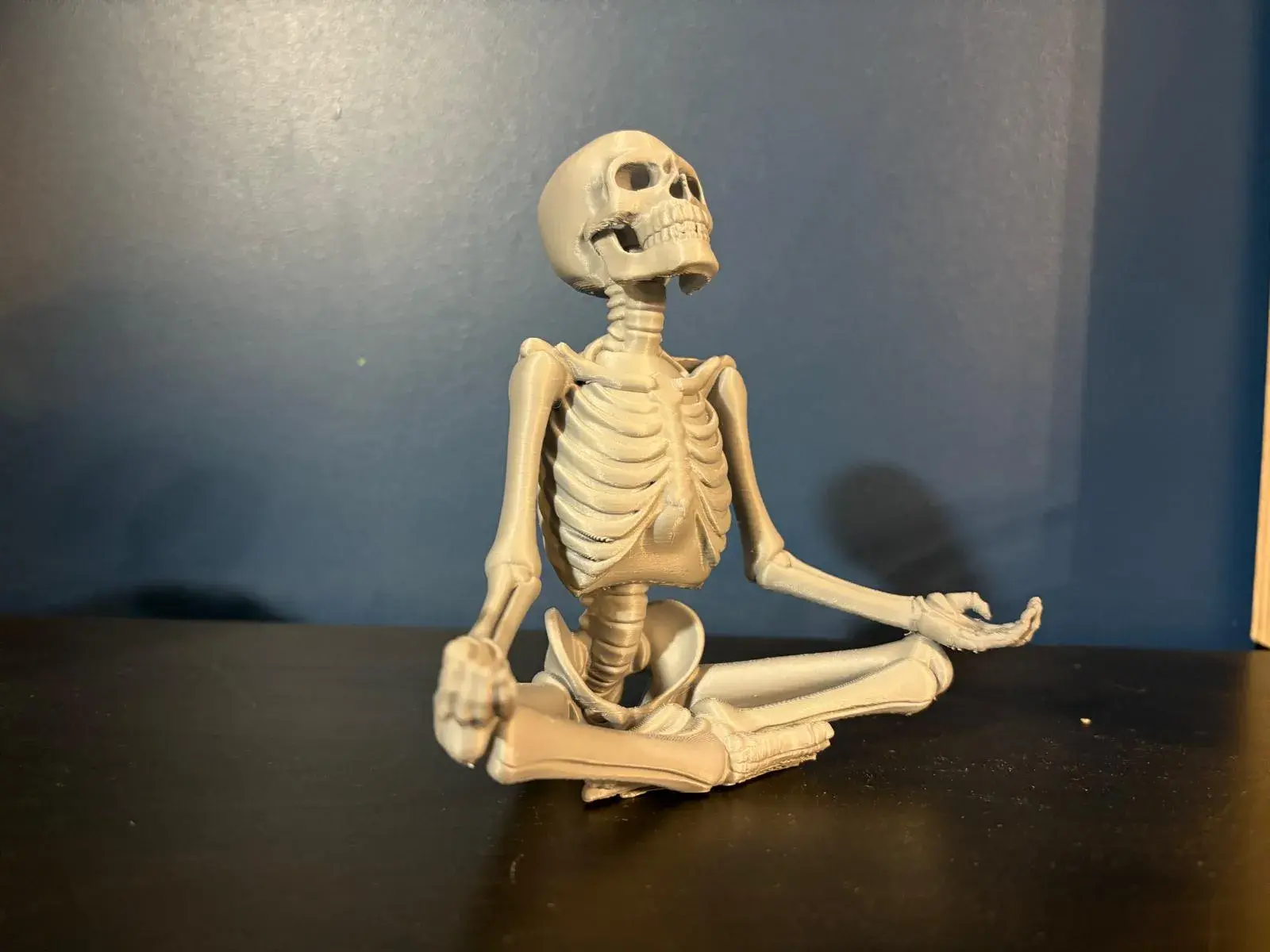 3D Printer Files | 3MF File | Skeleton meditating | Creality Cloud