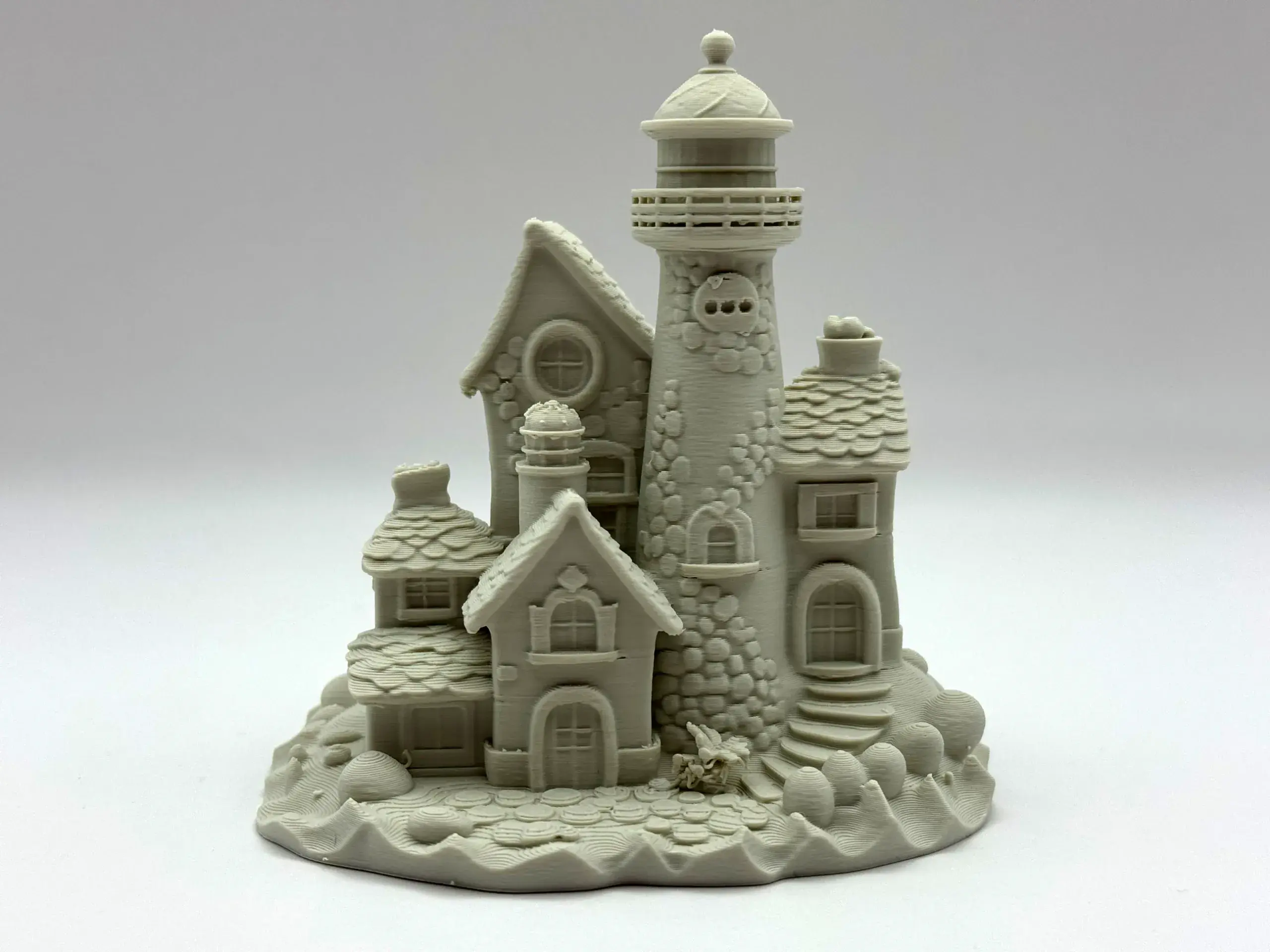 3D Printer Files | 3MF File | Lighthouse Scene – Coastal Fantasy ...