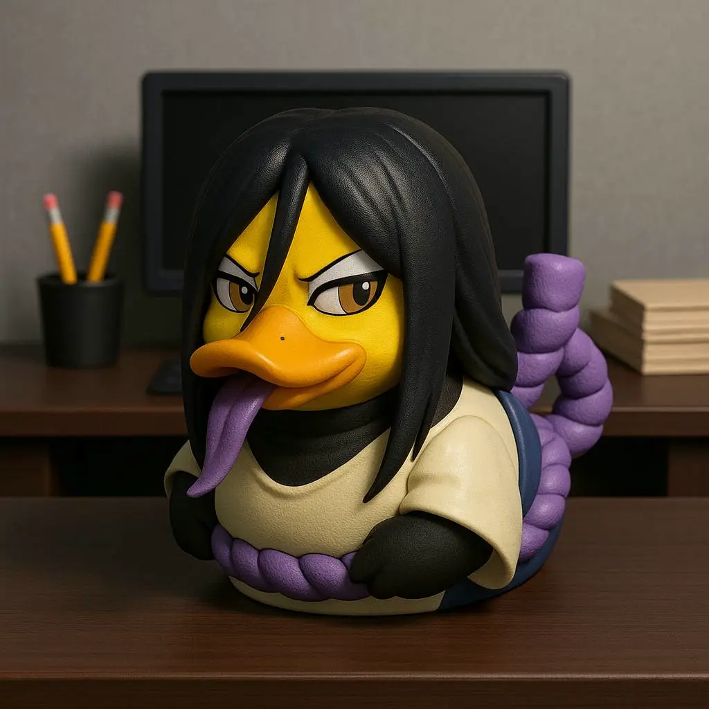 Characters & Creatures STL Download - Rubber Duck - Orochimaru Naruto ...