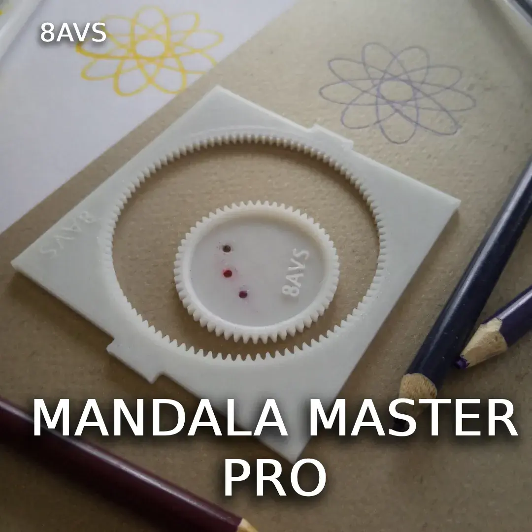 Construction Toys STL Download - Stress Relief "Mandala Master PRO" 🎨 ...