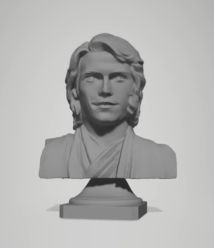 gratuita Sculptures & Artworks STL Descarga - Anakin Skywalker Hehe ...