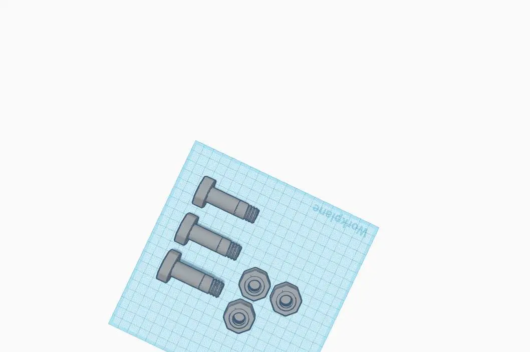 3D Printer Files | 3MF File | bolt and nuts | Creality Cloud