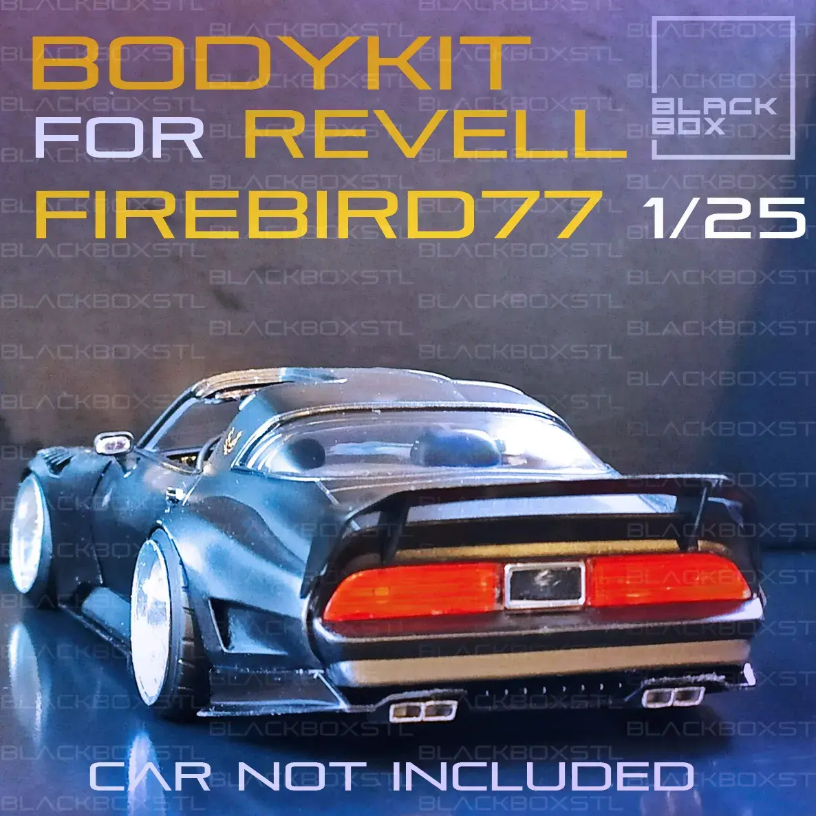 Other STL Download - Bodykit for FIREBIRD 77 Revell modelkit 1-25th ...