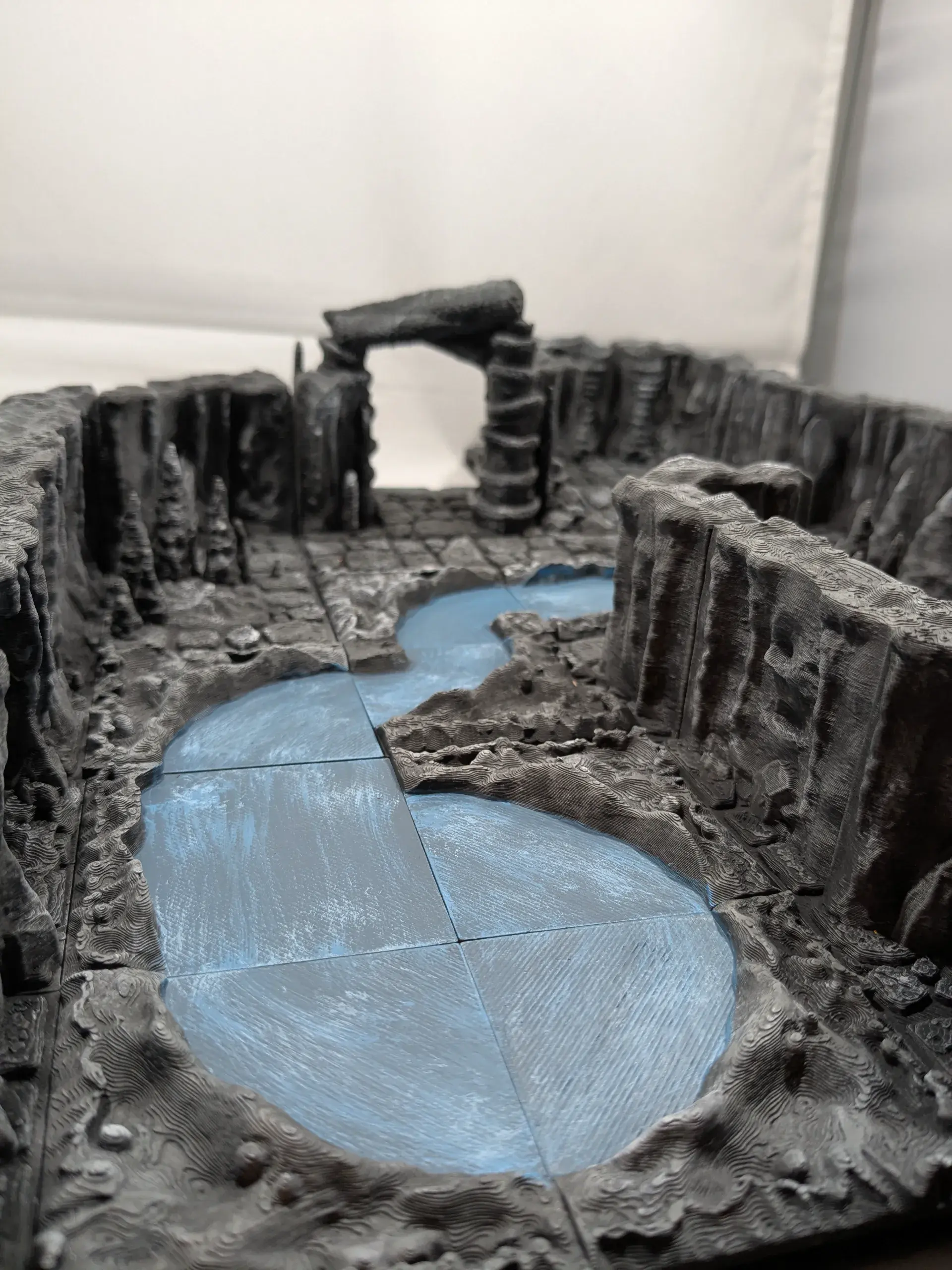 3D Printer Files | 3MF File | Cave tile - river tiles | Creality Cloud