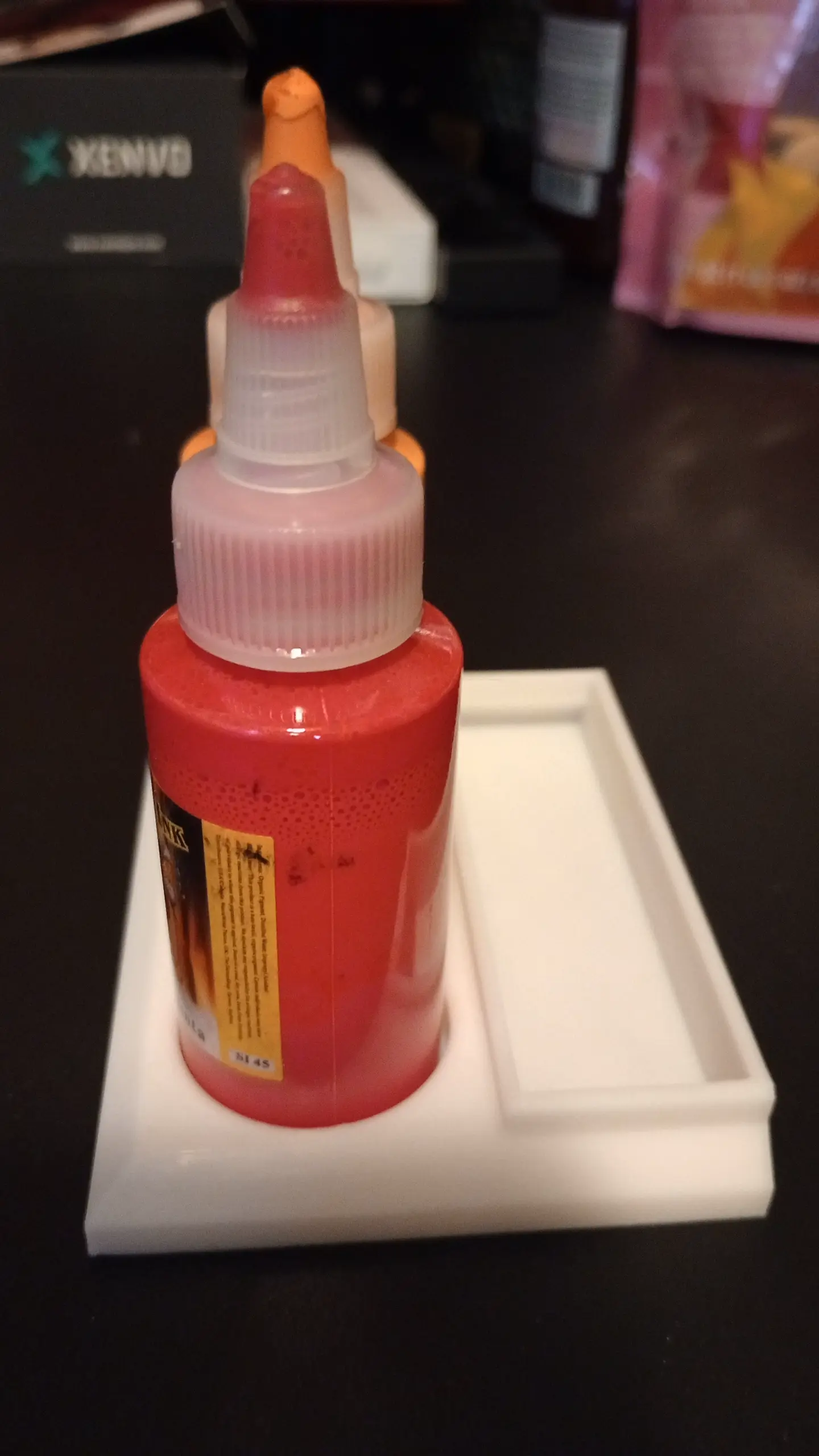 Other STL Download - Tattoo Ink Holder With Storageby Cr8ive Co