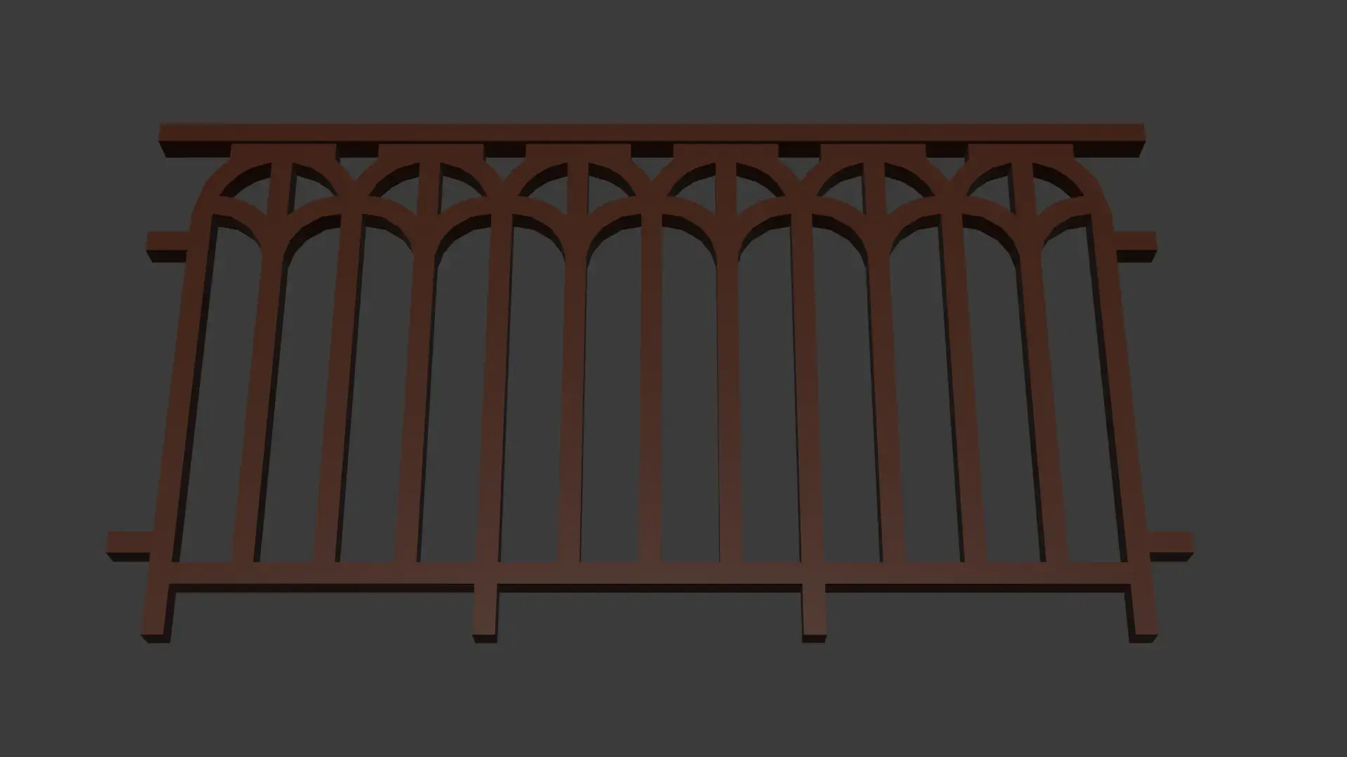 3D Printer Files | 3MF File | Railing mod. 02 | Creality Cloud