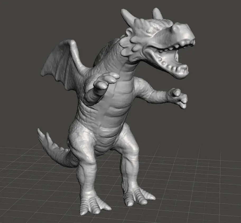 Characters & Creatures STL Download - standing dragonby celticverse