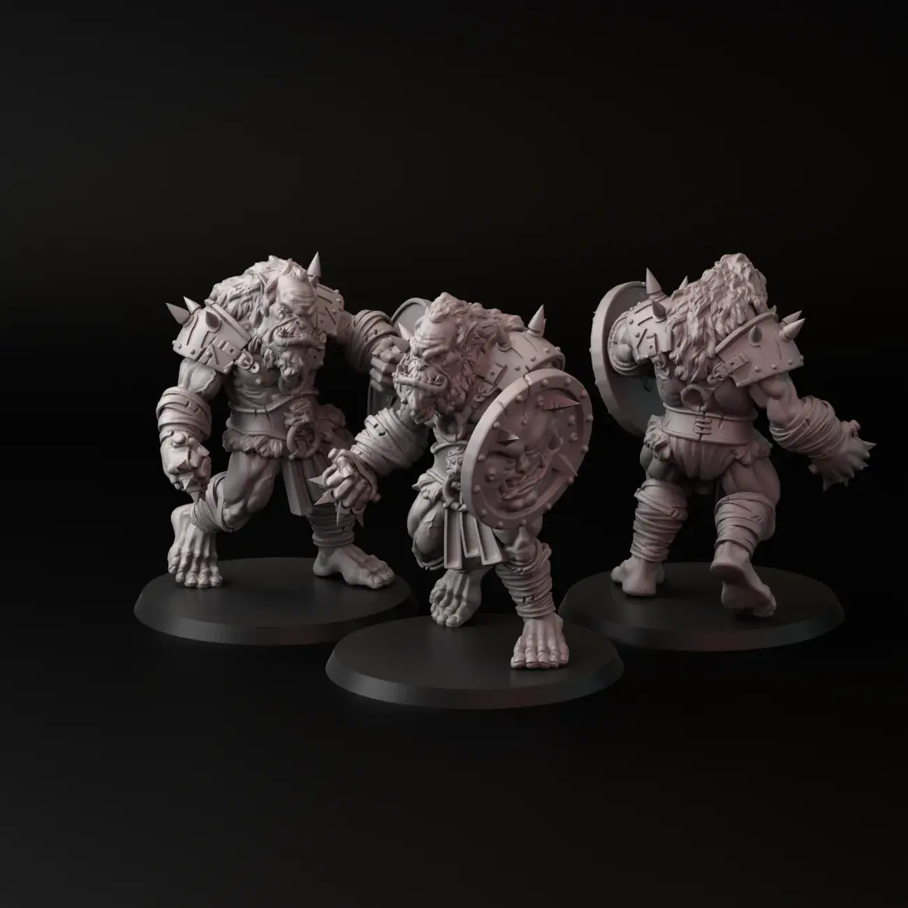 Characters & Creatures STL Download - Shadow Orcsby Crosslances
