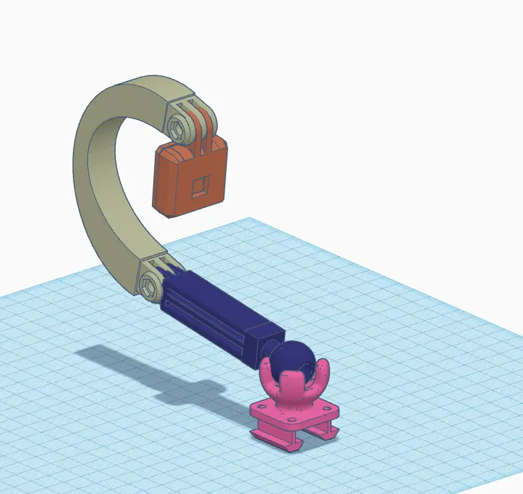 3D Printer Files | 3MF File | Biqu-BX The Scorpion Camera Mount for ...