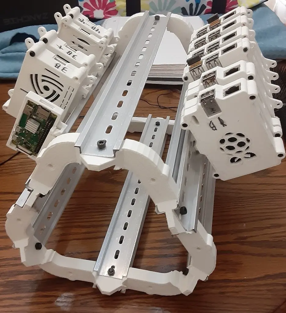 3D Printer Files | 3MF File | Din rails rig | Creality Cloud