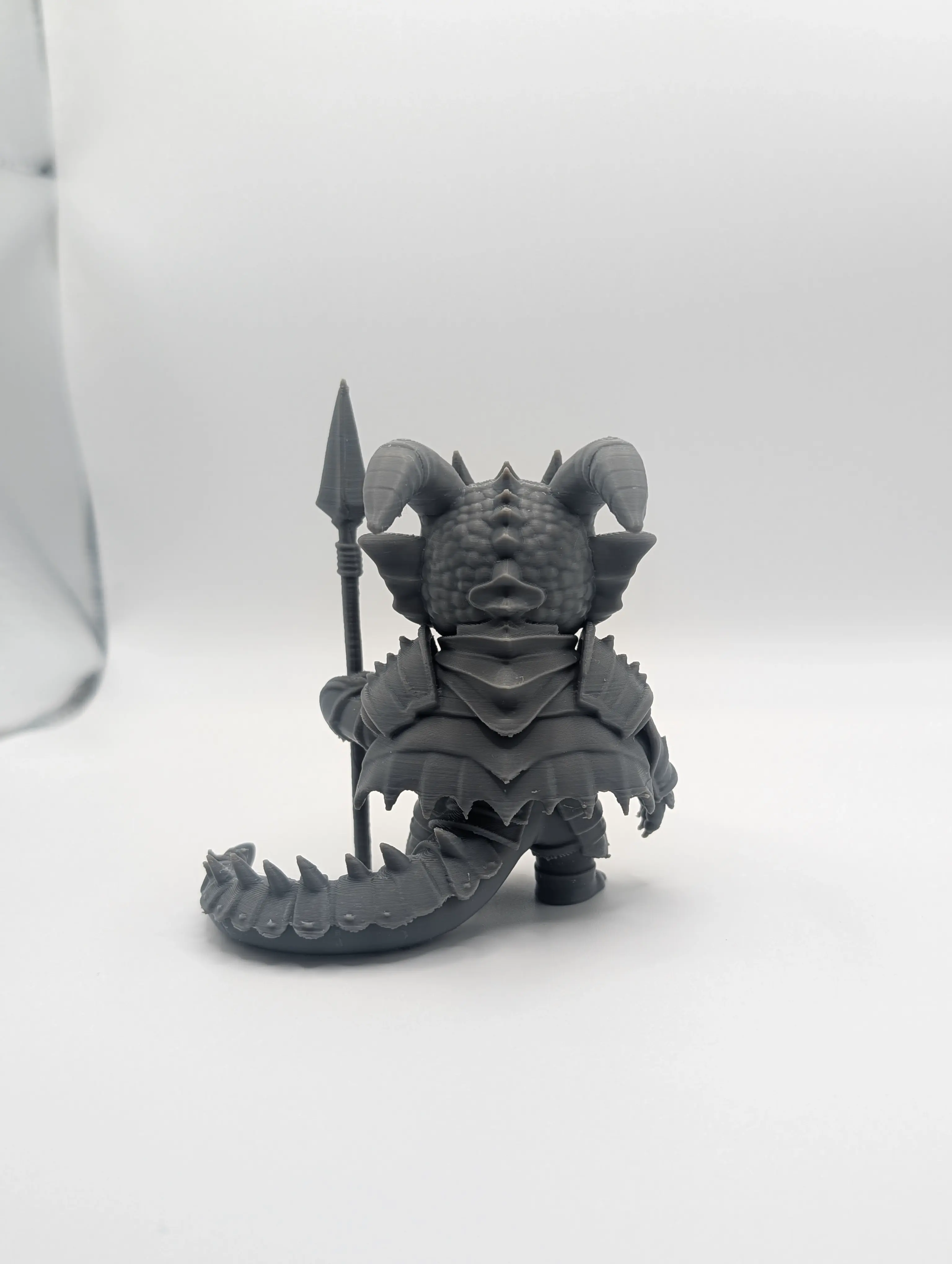 3D Printer Files | 3MF File | Chibi Dragonborn Warrior - Adorable ...