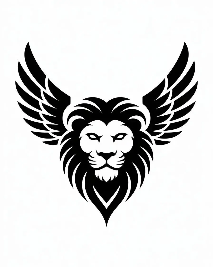 Home Decorations & Ornaments STL Download - Winged Lion – Heraldic ...