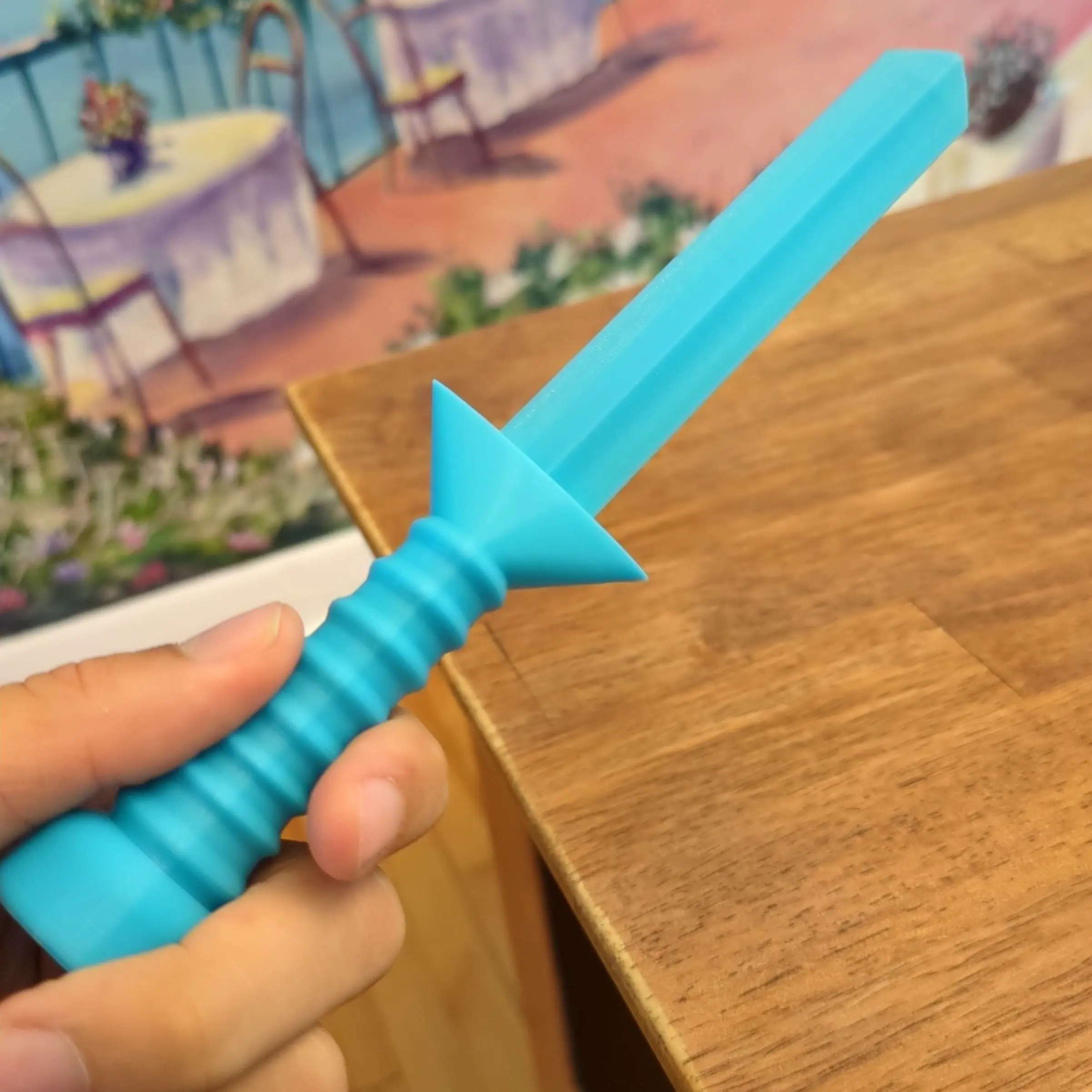 Other STL Download - Mini Toy Sword – No Support Editionby Yordynn