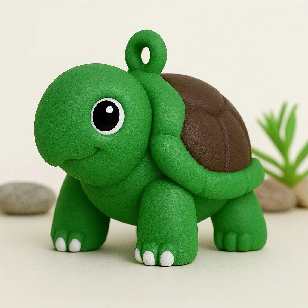 Free Other STL Download - Cute Little Turtle Keychainby NotJustLayers