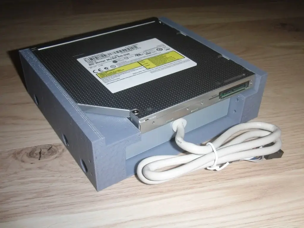 Free Other STL Download - Slim ODD and 3.5" drive to 5.25" bracketby ...