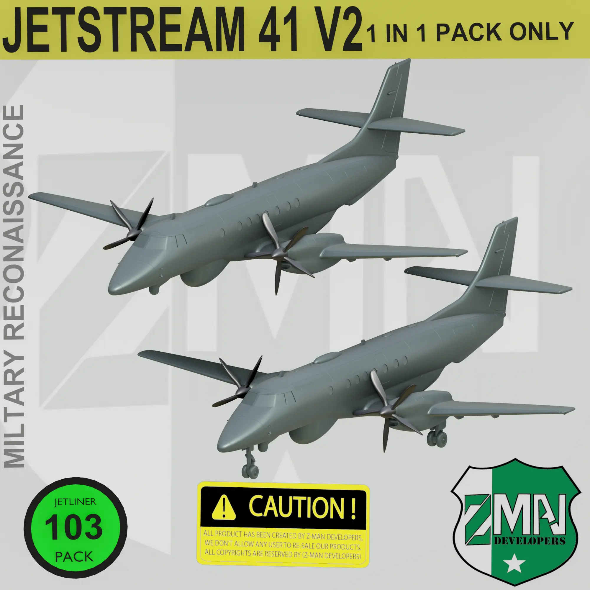 BAE JETSREAM 41 V2 (ASP+BY PARTS) | 3D models download | Creality Cloud
