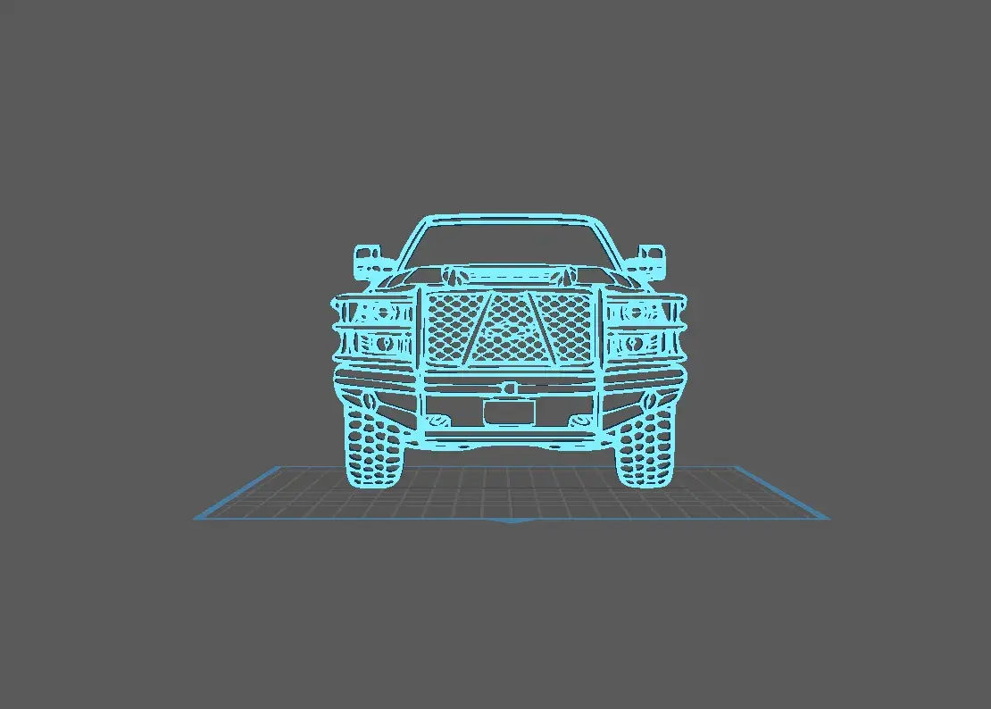 Vehicles & Machinery STL Download - Chevrolet - Silveradoby PAWU STL Studio