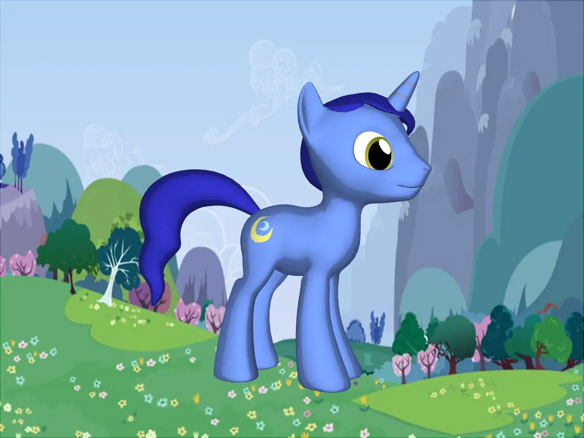 3D Printer Files | 3MF File | Night Light My little Pony | Creality Cloud