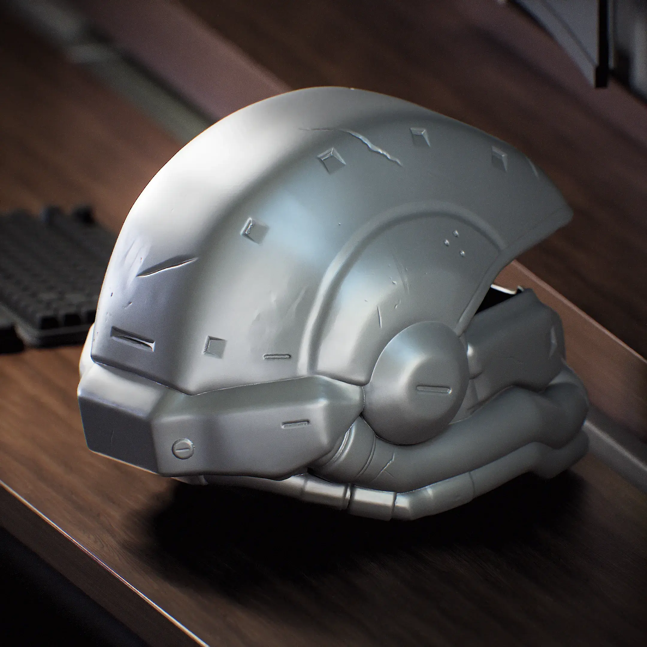Cosplay STL Download - Rare Quake Doom Marine Helmet - Doom Champions ...