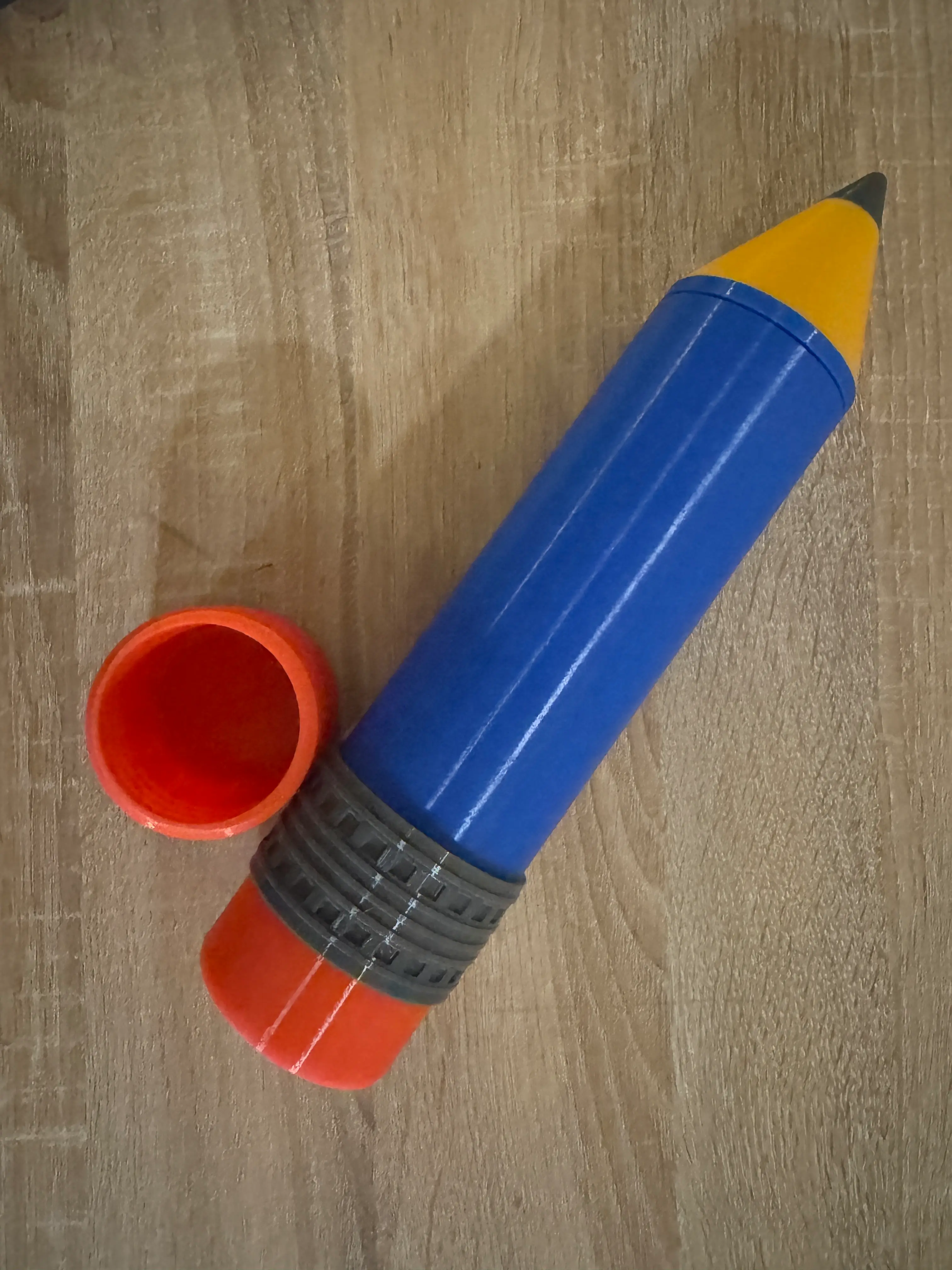 3D Printer Files | 3MF File | Twistable Pencil Case w/ Two Compartments ...
