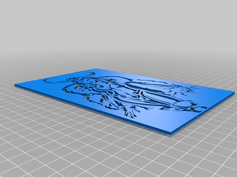Free Digital Art STL Download - Female Loki stencil 2by SMT_M 🦊