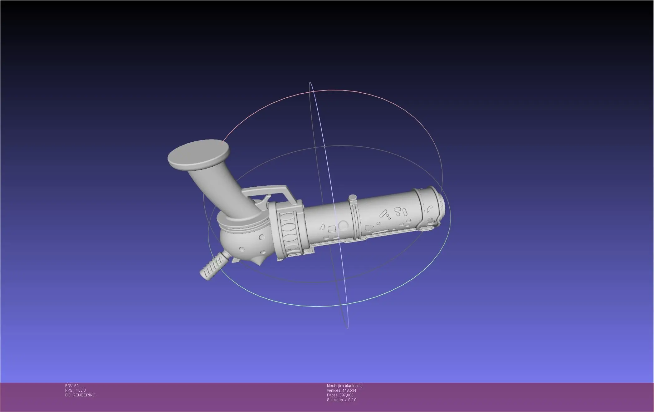 Cosplay STL Download - League Of Legends Arcane Jinx Blasterby Julian Danzer