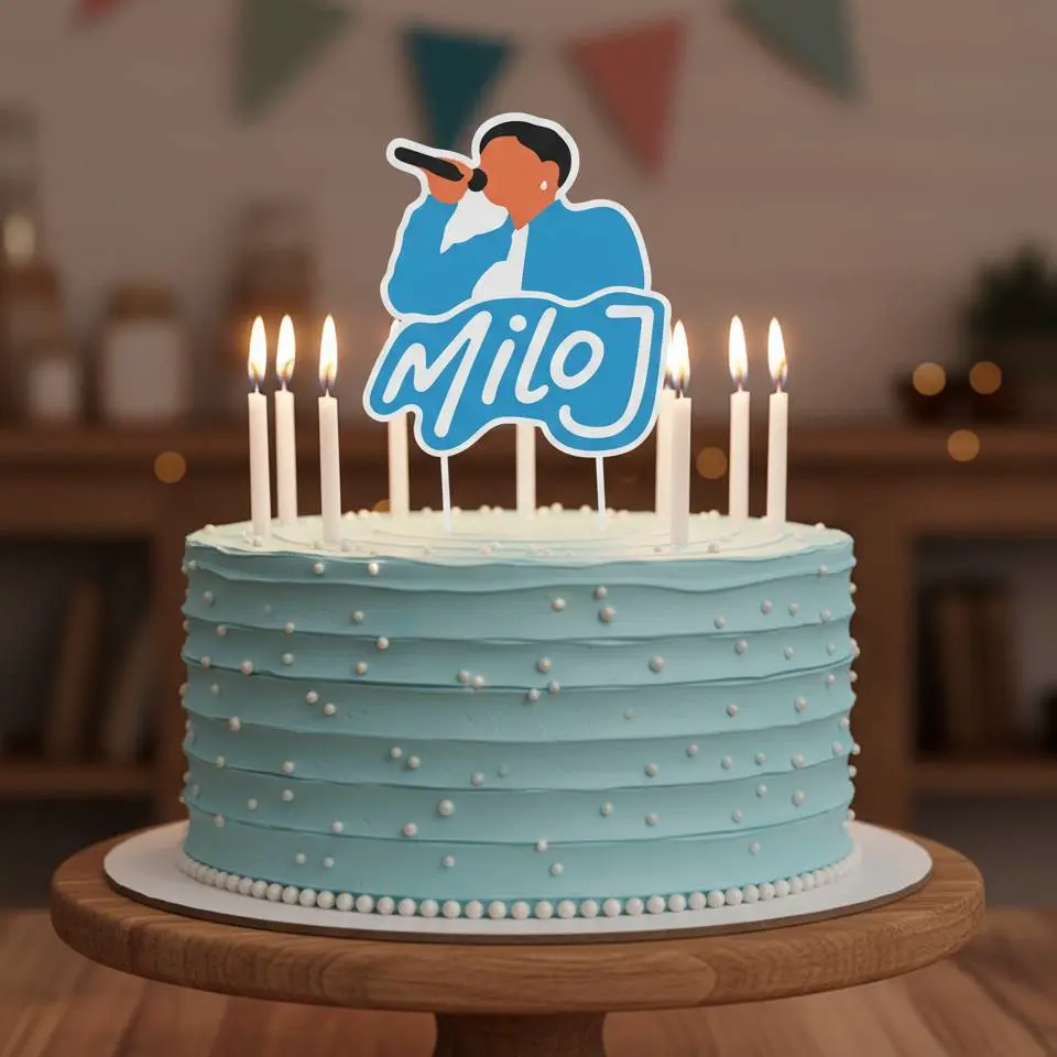 3D Printer Files | 3MF File | Milo J Cake Topper | Creality Cloud