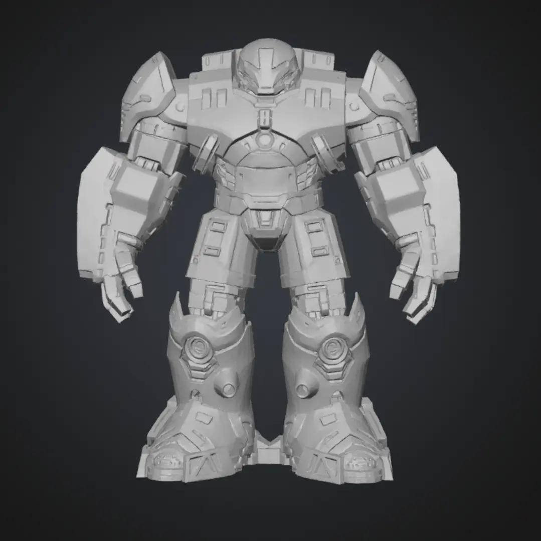 Бесплатная Robots & Mechs STL Download - Ironman hulk buster - Stanger JW