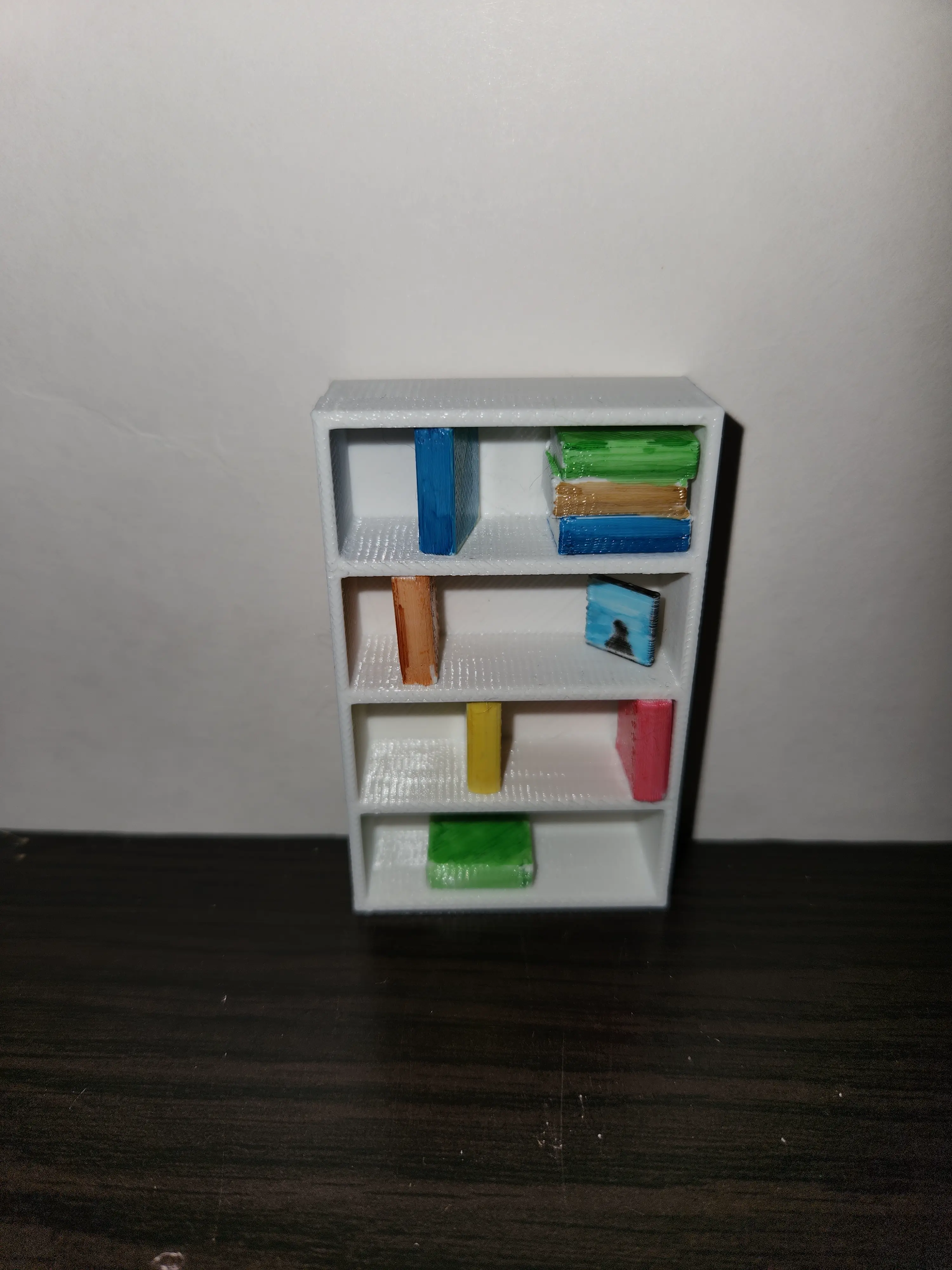 Mini Bookshelf with Decor | 3D-Modelle herunterladen | Creality Cloud