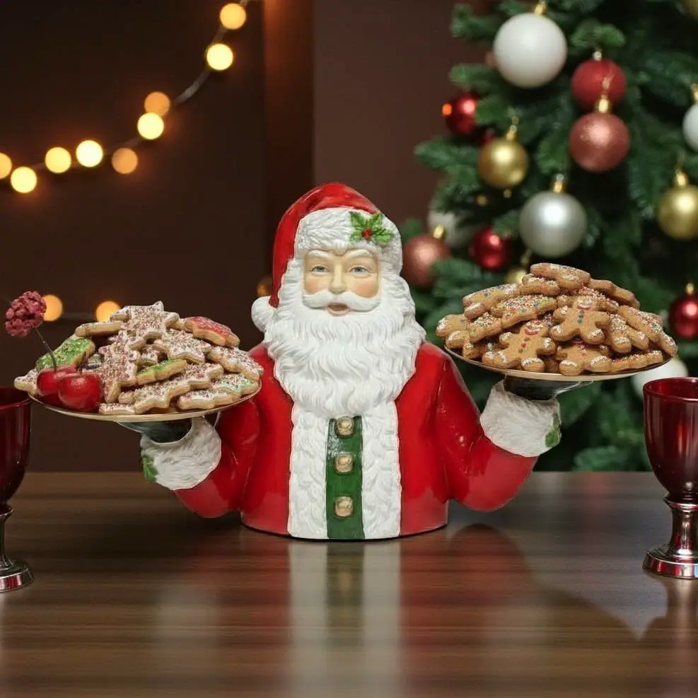 Home Decorations & Ornaments STL Download - Santa Claus Bust - Object ...