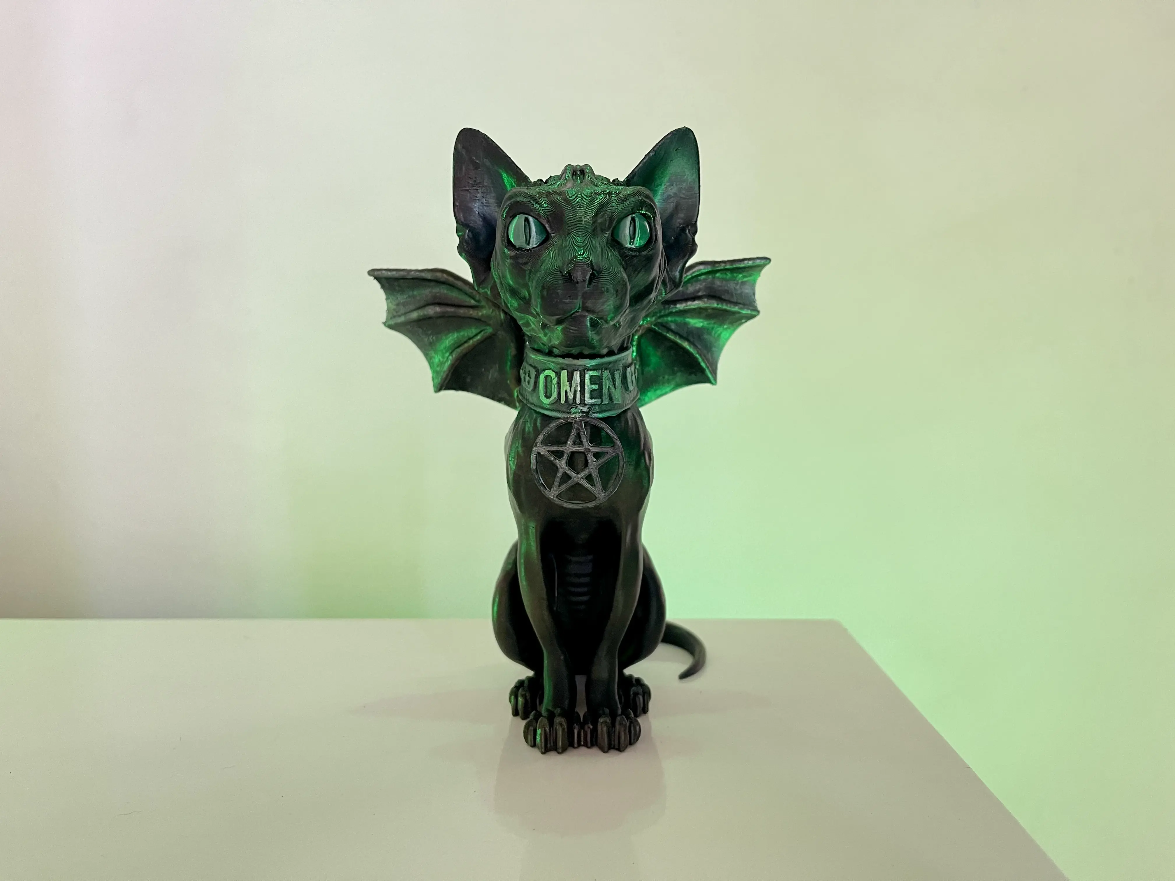 Characters & Creatures STL Download - SPHYNX CAT "OMEN"by Oasis3dlab