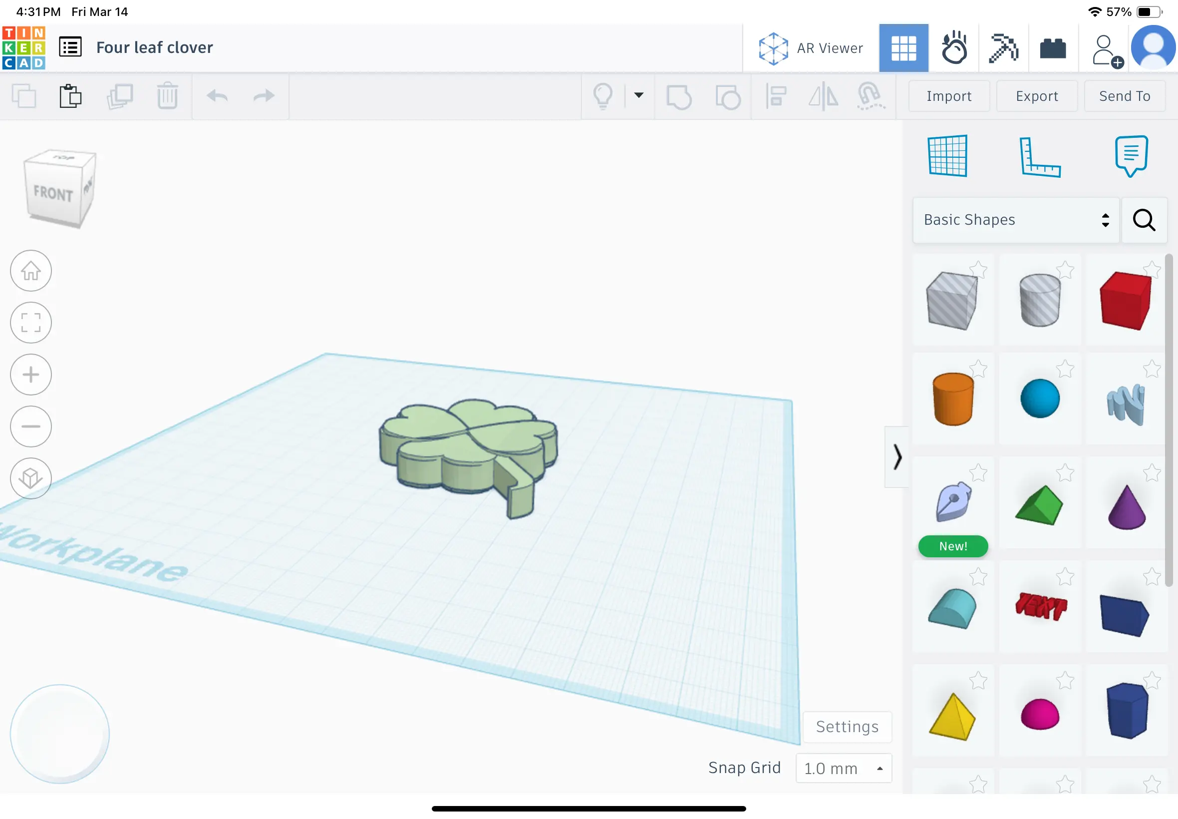 3D Printer Files | 3MF File | St. Patrick’s day clovers | Creality Cloud
