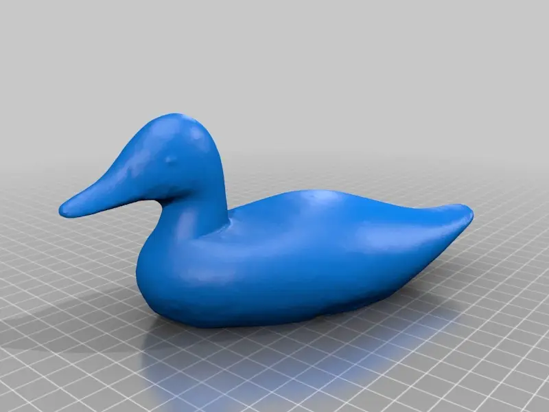 3D Printer Files | 3MF File | Wooden Duck | Creality Cloud