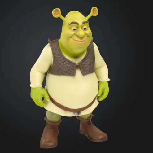 Free Characters & Creatures STL Download - Shrek figurineby CuriuM
