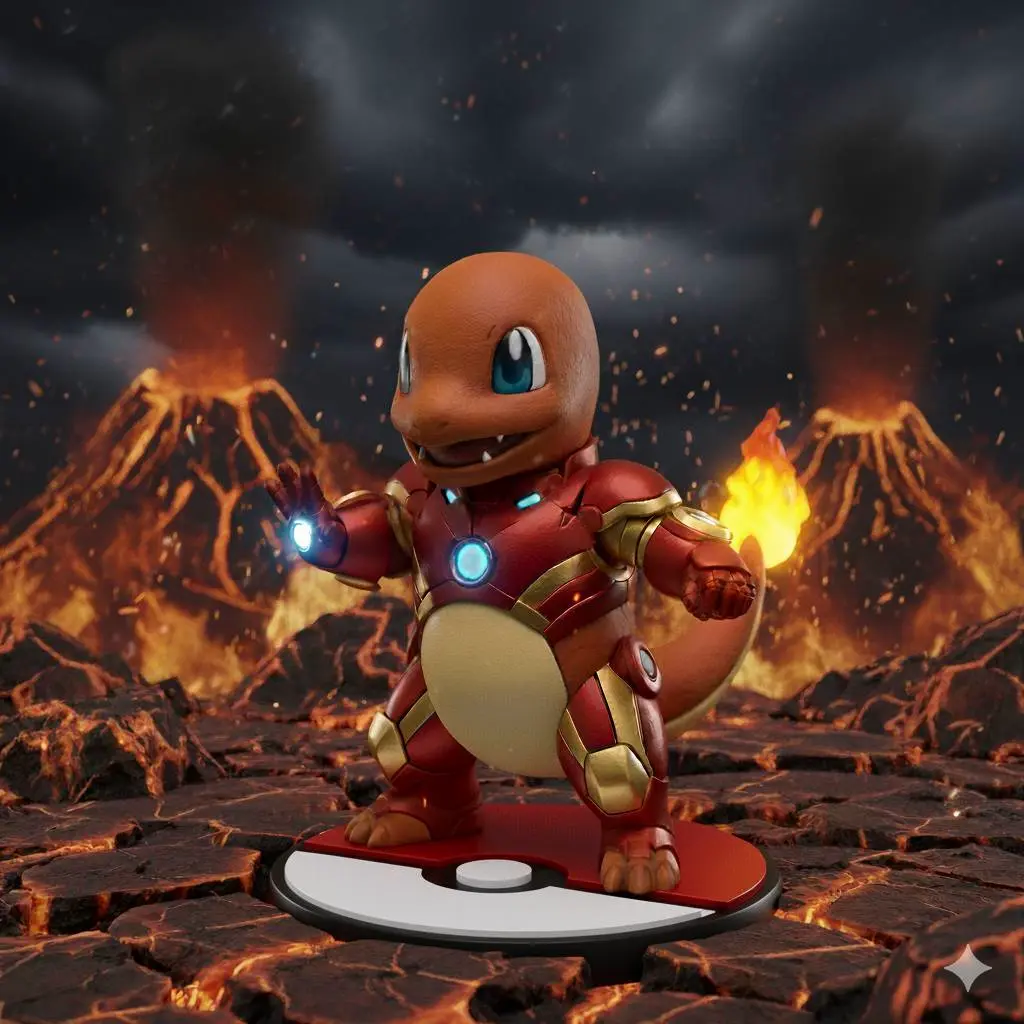 3D Printer Files | 3MF File | IRON-MANDER | Creality Cloud