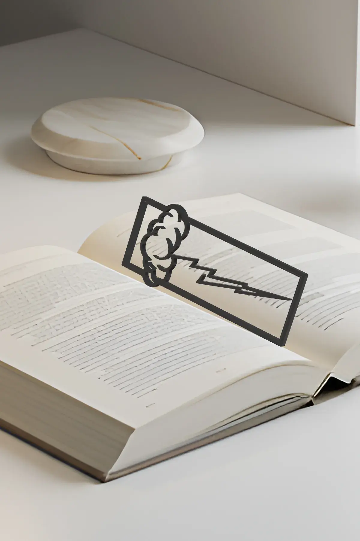 Stationery & Learning Tools STL Descarga - Lightning Bookmark ...