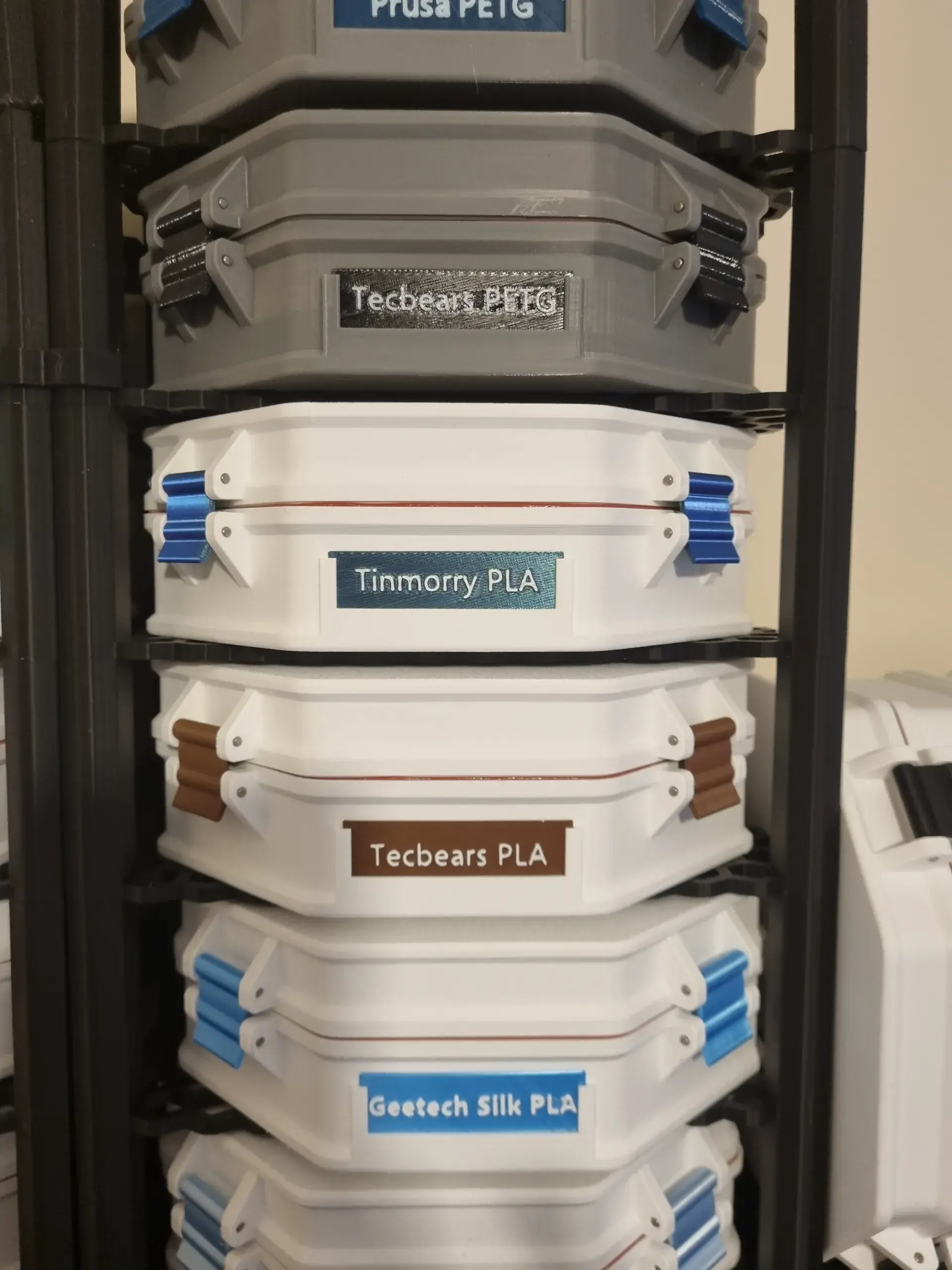 3d Printer Files 3mf File Hexagonal Filament Storage Case