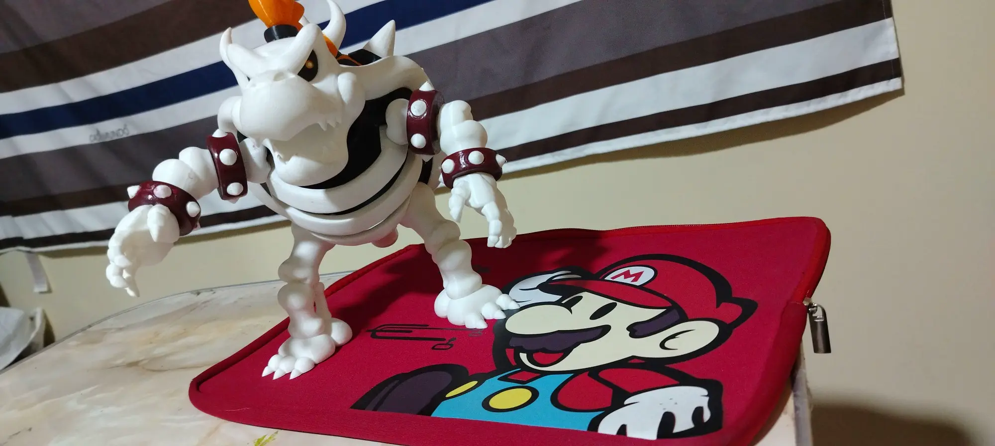 3D Printer Accessories STL Download - Bowser-esqueléticoby jhostin chavez